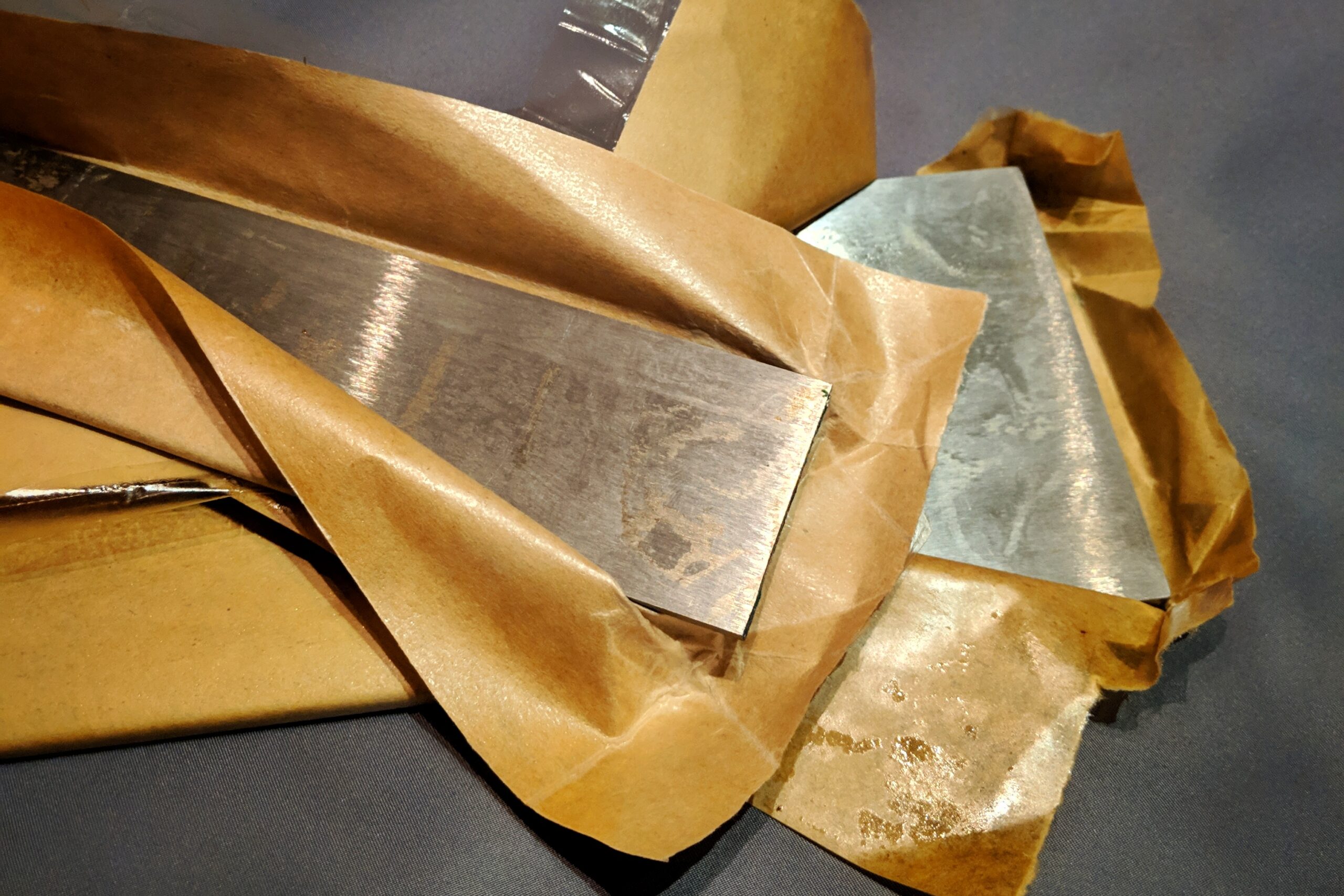 Unwrapping new steel – Simply Knives